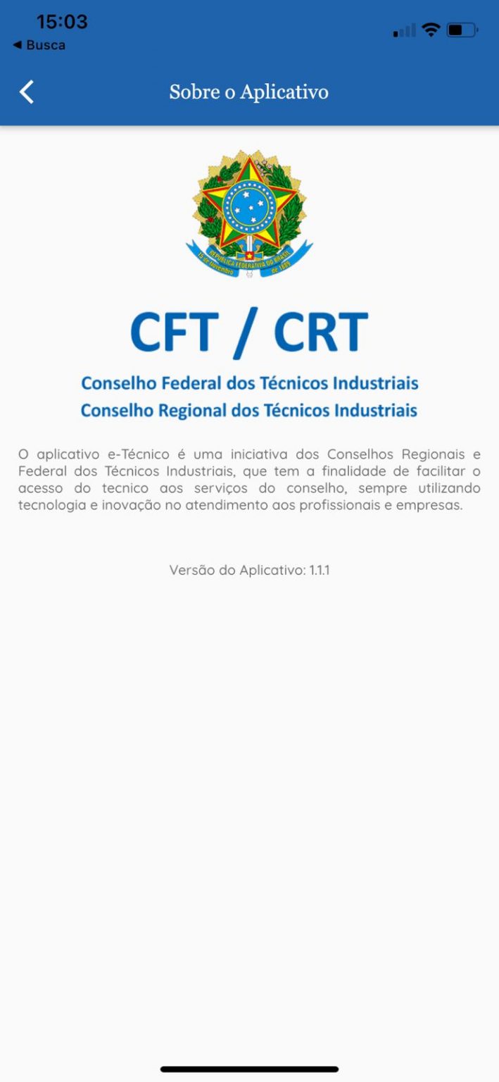 CFT atualiza nova versão do aplicativo E-Técnico - CFT :: Conselho ...