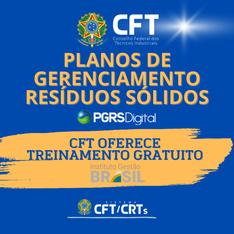CFT oferece treinamento gratuito do sistema PGRS Digital - CFT ...